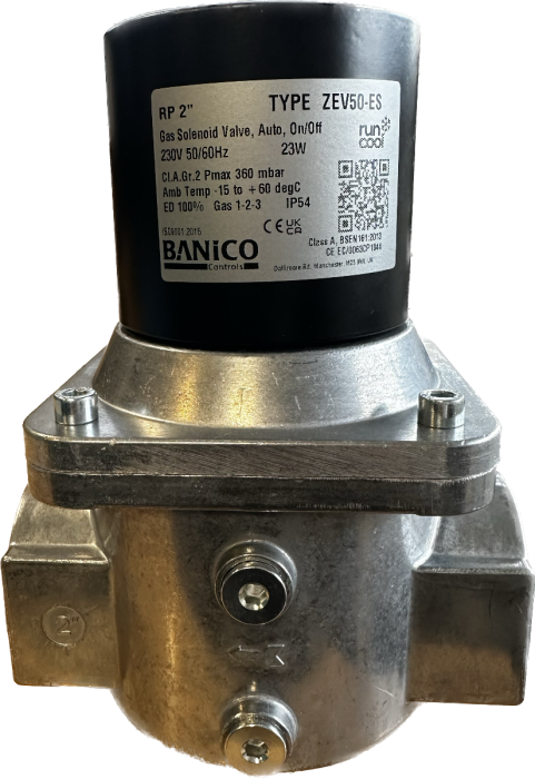 Banico Gas Interlock Solenoid Valve 2"